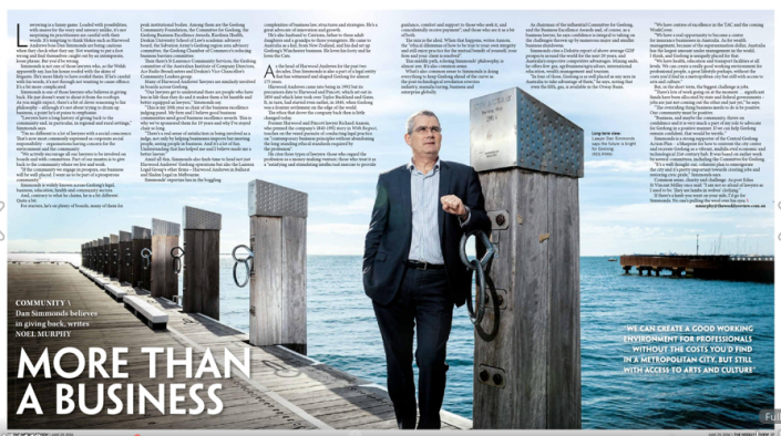 Dan Simmonds: Lawyer, advocate and community bastion - Noel Murphy